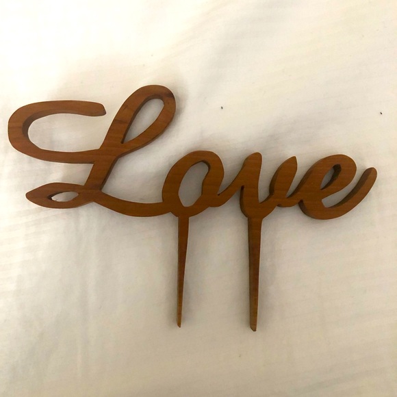 Party Supplies | Handmade Wedding Cake Topper | Poshmark
